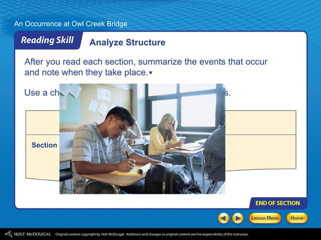 An Occurrence at Owl Creek Bridge | PPT