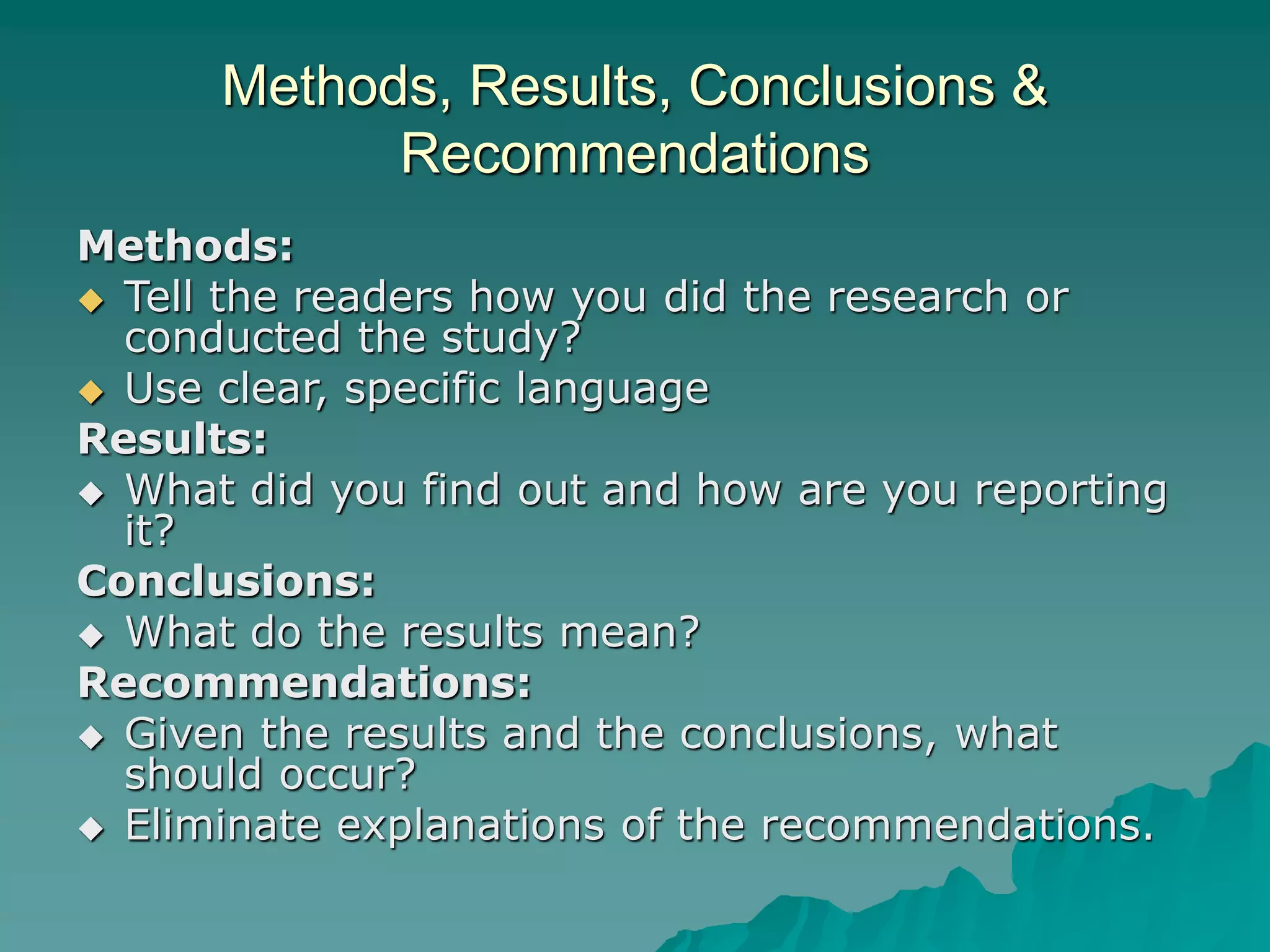 Types of Formal Reports | PPT