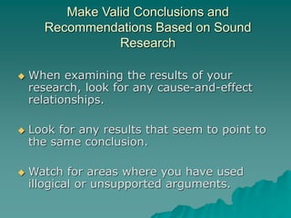Types of Formal Reports | PPT