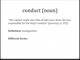 L11 5th grade-journeys vocab | PPTX