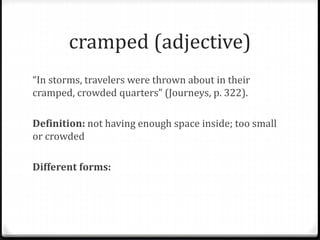 L11 5th grade-journeys vocab | PPTX