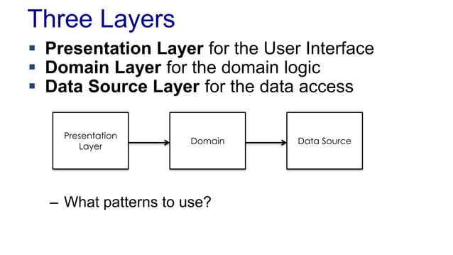 L11 Application Architecture | PPT