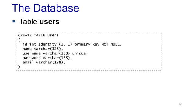 L11 Application Architecture | PPT