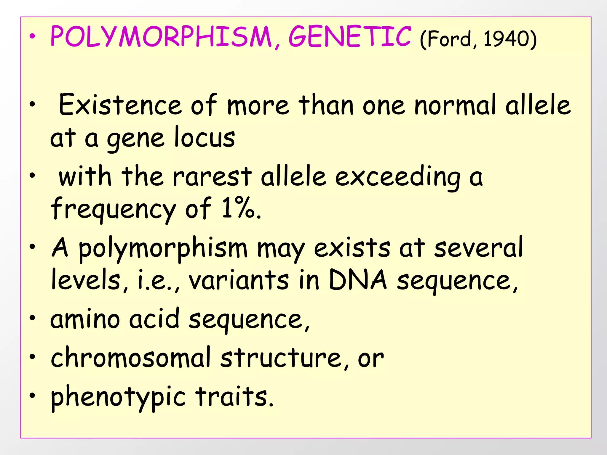 L11 dna__polymorphisms__mutations_and_genetic_diseases4 | PDF