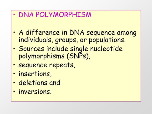 L11 dna__polymorphisms__mutations_and_genetic_diseases4 | PDF ...
