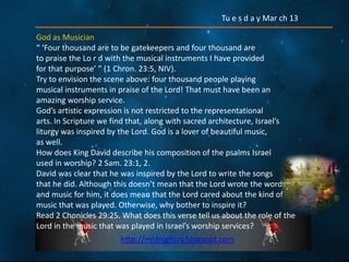 Lesson 11 God as Artist | PPTX