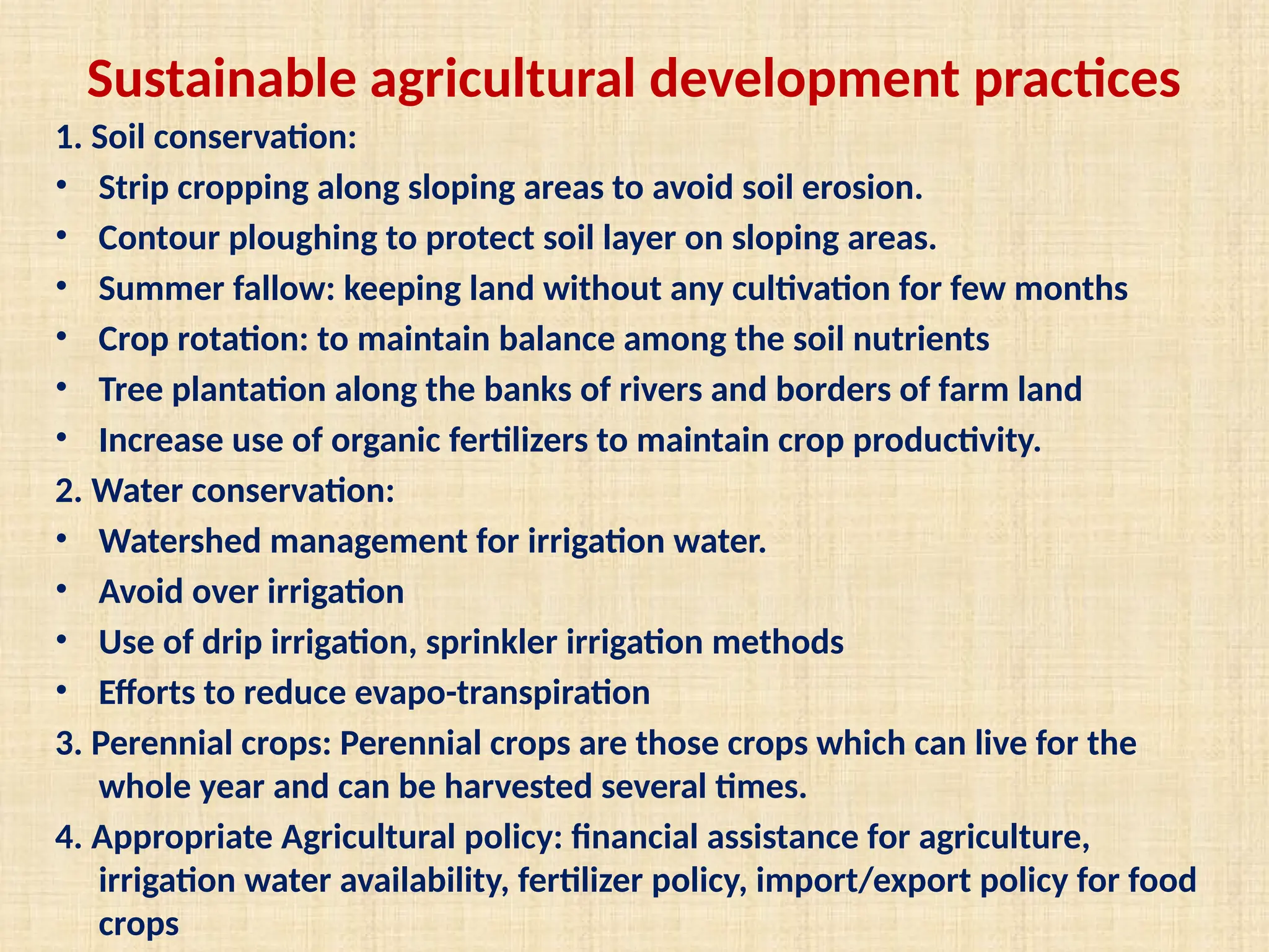 Global patterns of hunger and malnutrition and Sustainable Agriculture ...