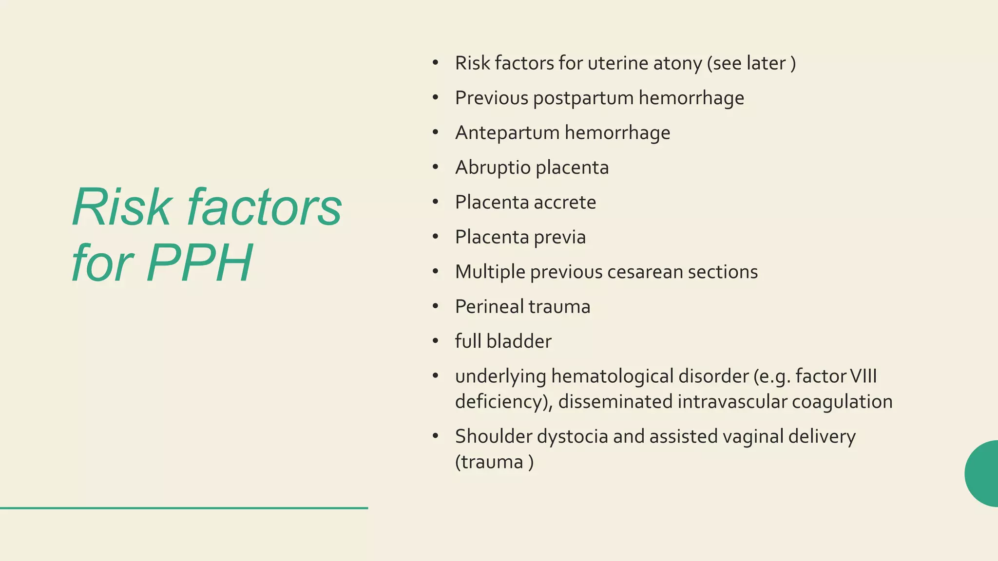 Lecture 21 Postpartum Hemorrhage .pptx