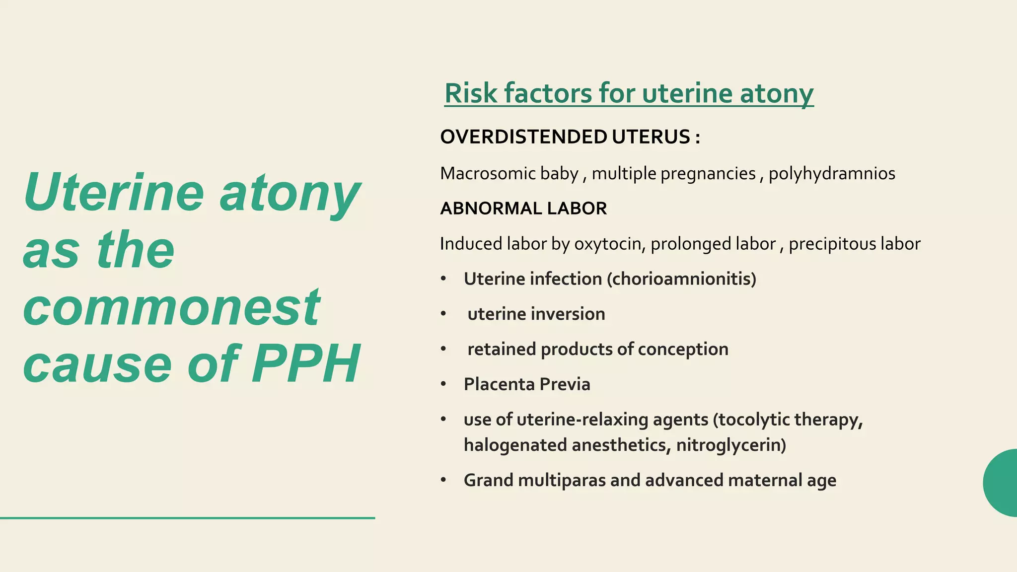 Lecture 21 Postpartum Hemorrhage .pptx