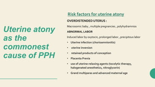 Lecture 21 Postpartum Hemorrhage .pptx