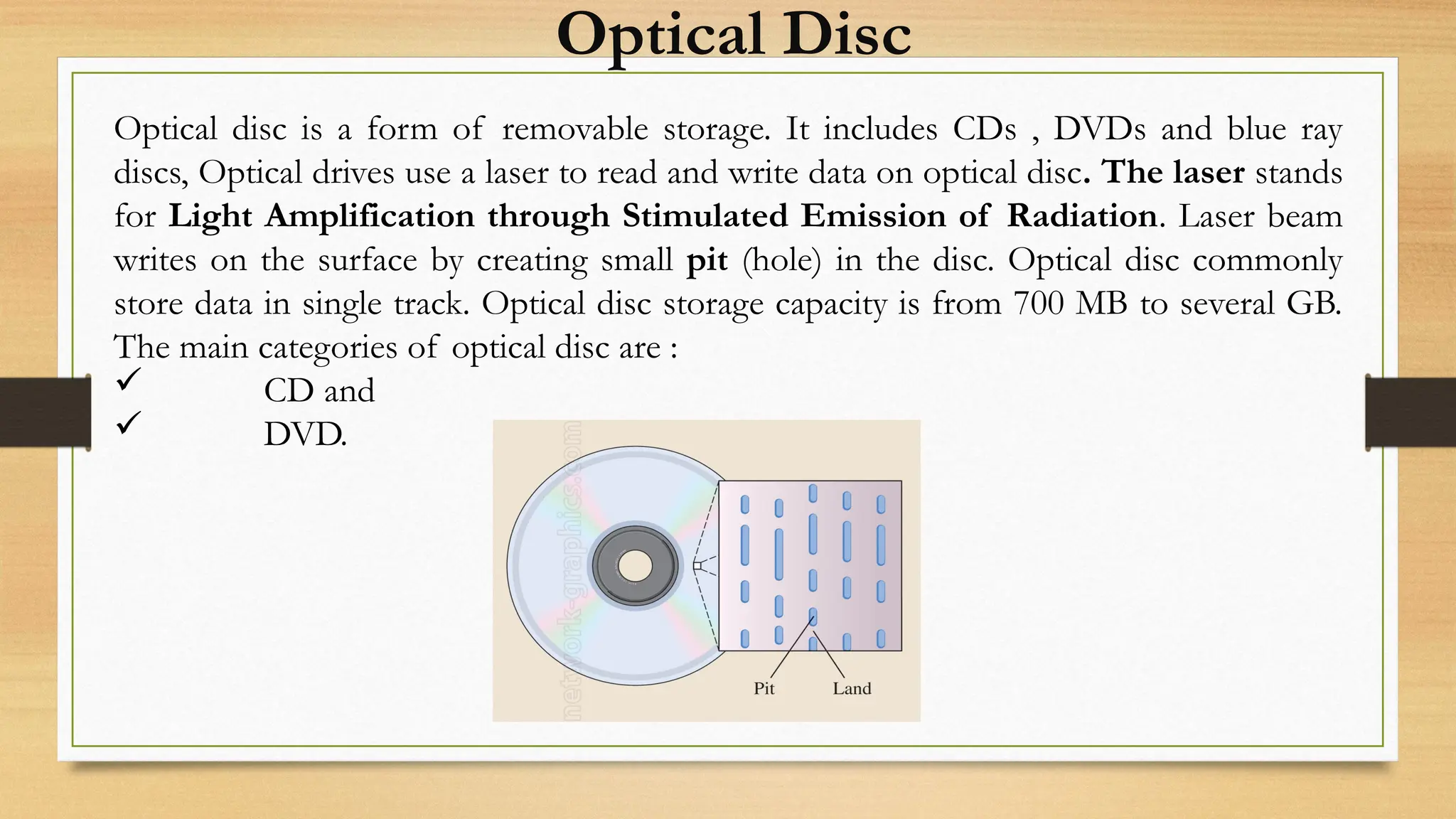Secondary Storage -magnetic tape optical disk | PPTX