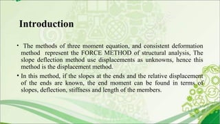 L11 slope deflection method (1) | PPT