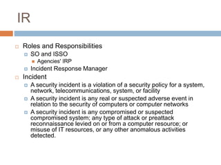 L11 Transition And Key Roles and SAT ROB IRP.pptx