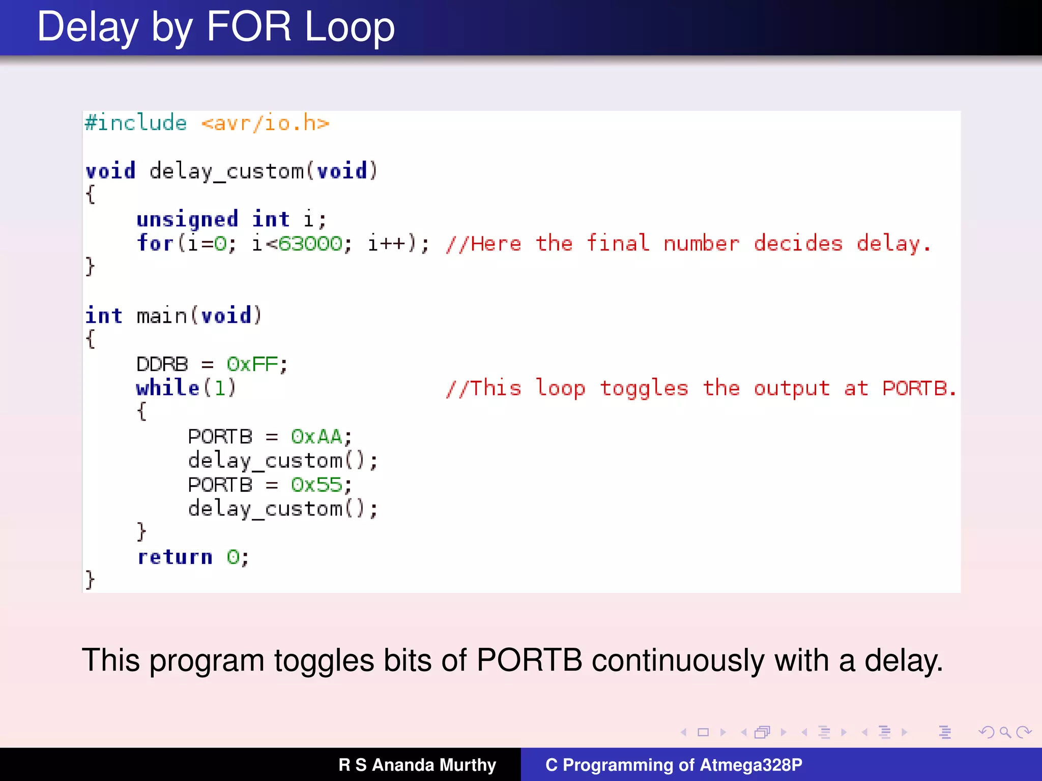 L12 c-language-programming-of-atmega328 p | PDF | Programming Languages | Computing