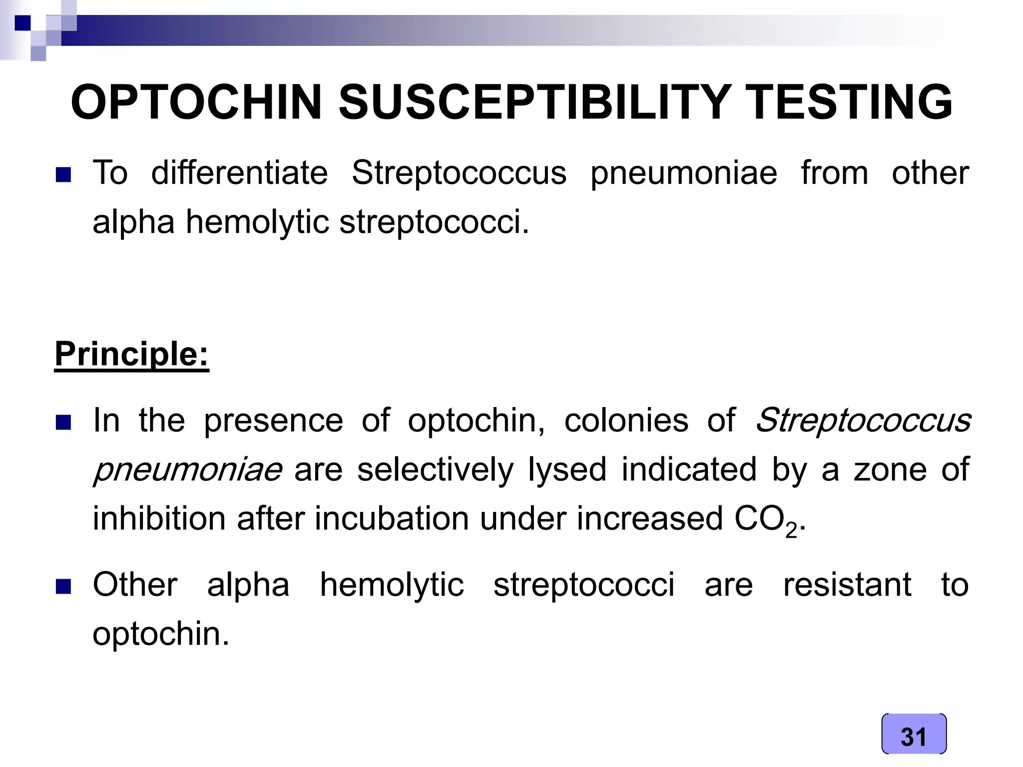 Medical Microbiology Laboratory (biochemical tests - iii) | PDF