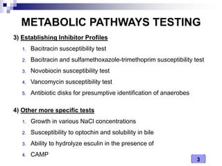 Medical Microbiology Laboratory (biochemical tests - iii) | PDF