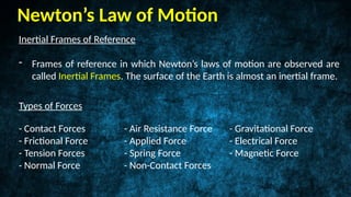 L12-Newtons-Law-of-Motion.pptx yooyoyooy | PPTX
