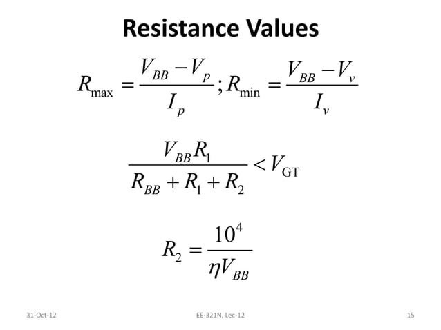 L12 ujt based triggering circuit | PDF | Consumer Electronics | Technology & Computing