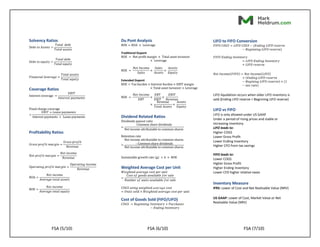 CFA Formula Cheat Sheet. All Topics covered | PDF