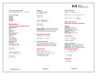 CFA Formula Cheat Sheet. All Topics covered | PPT