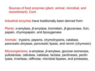 L12 using Enzymes in food processing.pptx