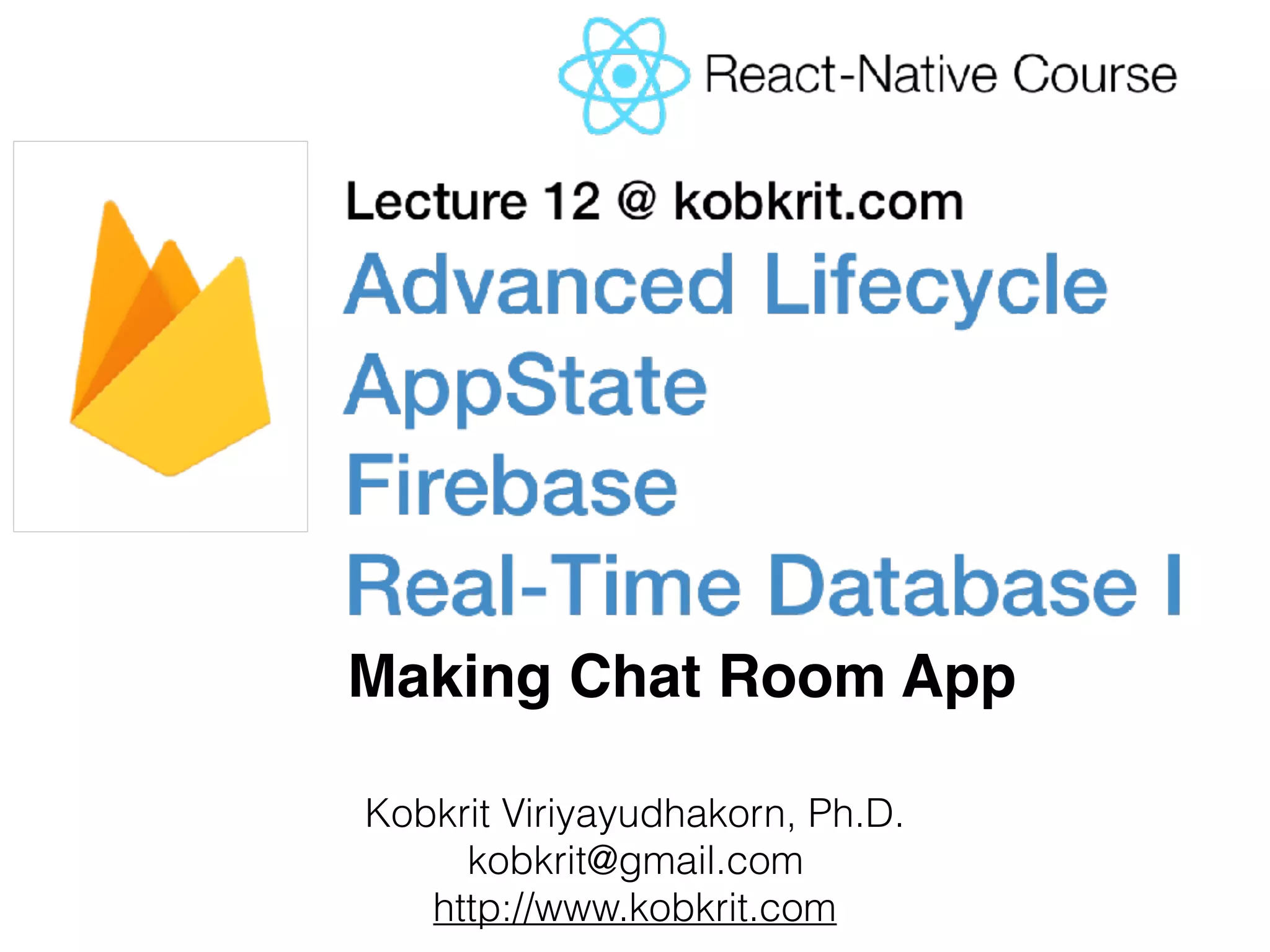 React Native Firebase | PDF