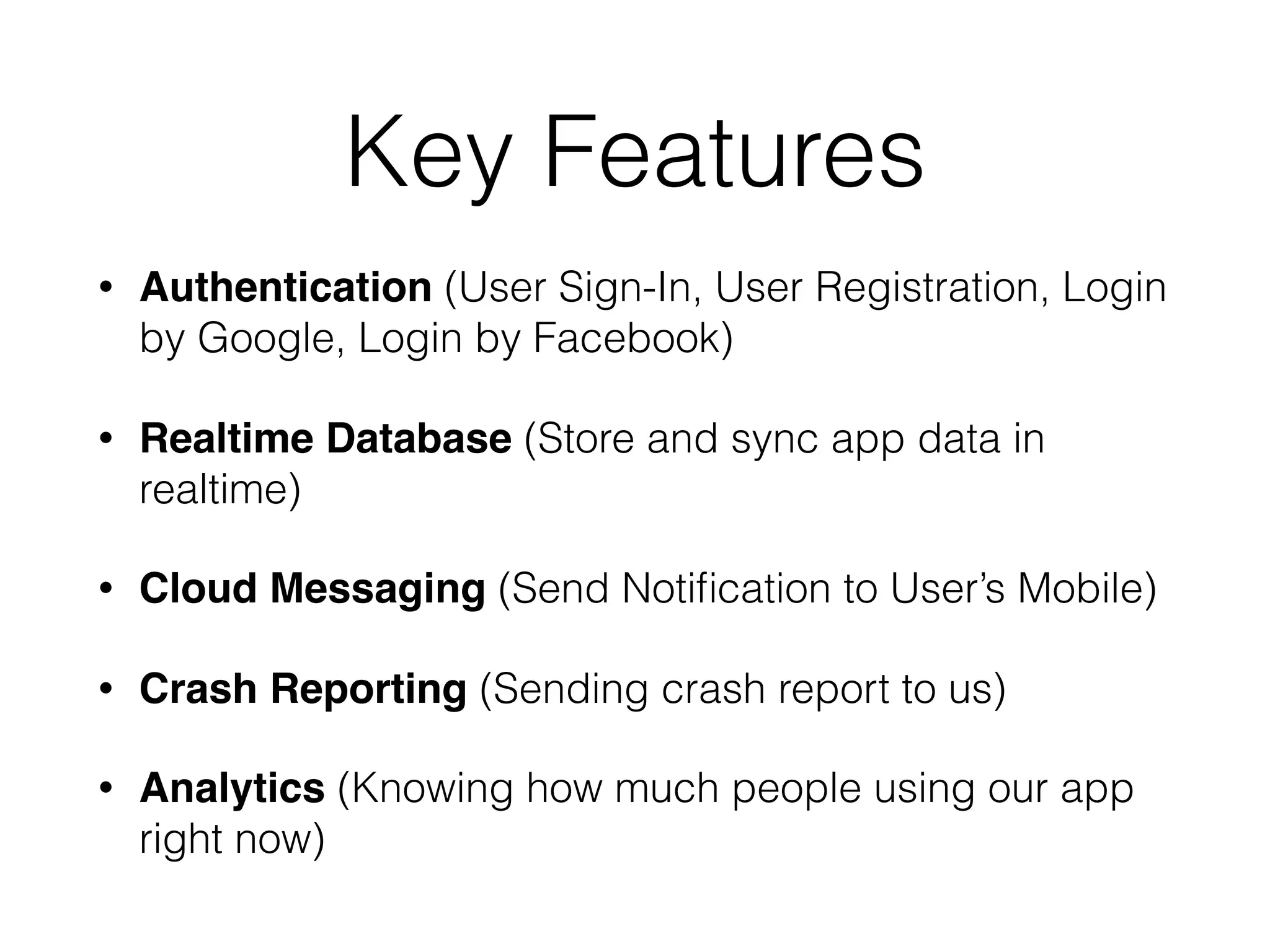 React Native Firebase | PDF