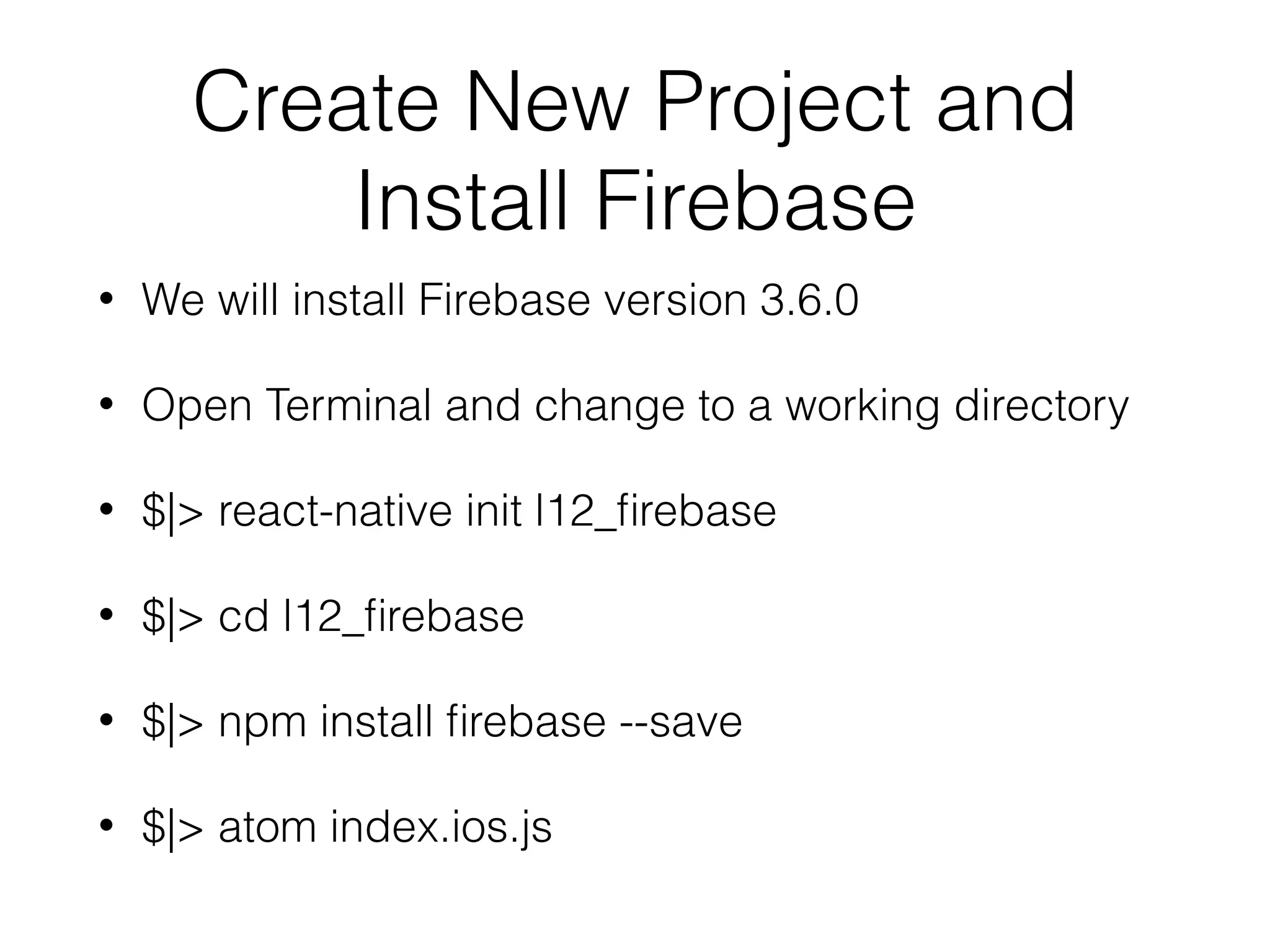 React Native Firebase | PDF