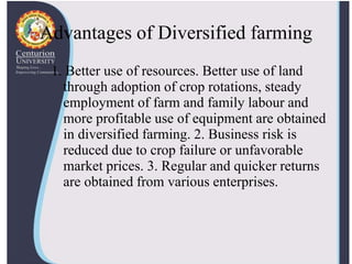 Lecture 12 Types of farming system | PDF