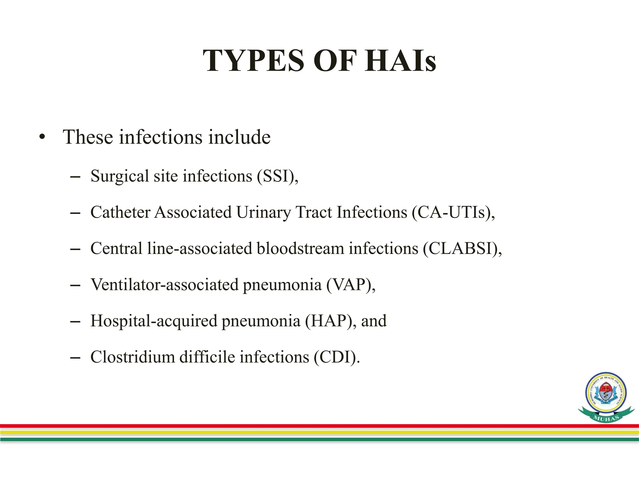 Hospital Acquired Infections and Health associated infections | PPTX