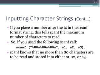 COm1407: Character & Strings | PPT