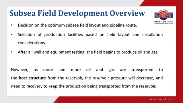 Subsea field development | PDF | Geology | Science