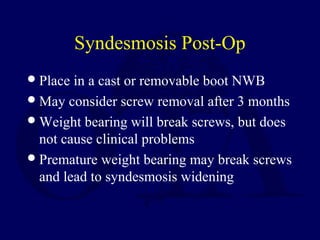 L13 ankle ligament injuries | PPT