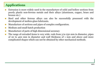 Material Engineering Material Extrusion Ppt