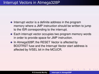 L13 interrupts-in-atmega328 p | PDF