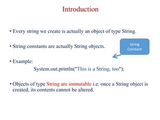 L13 string handling(string class) | PPT