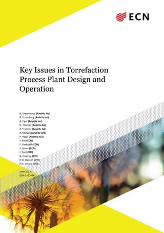 Torrefaction Issues | PDF