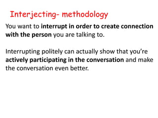L 13 interjecting | PPTX