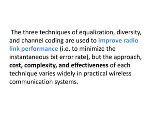 L13 Mitigation Techniques.pptx | Computer Networking | Computing