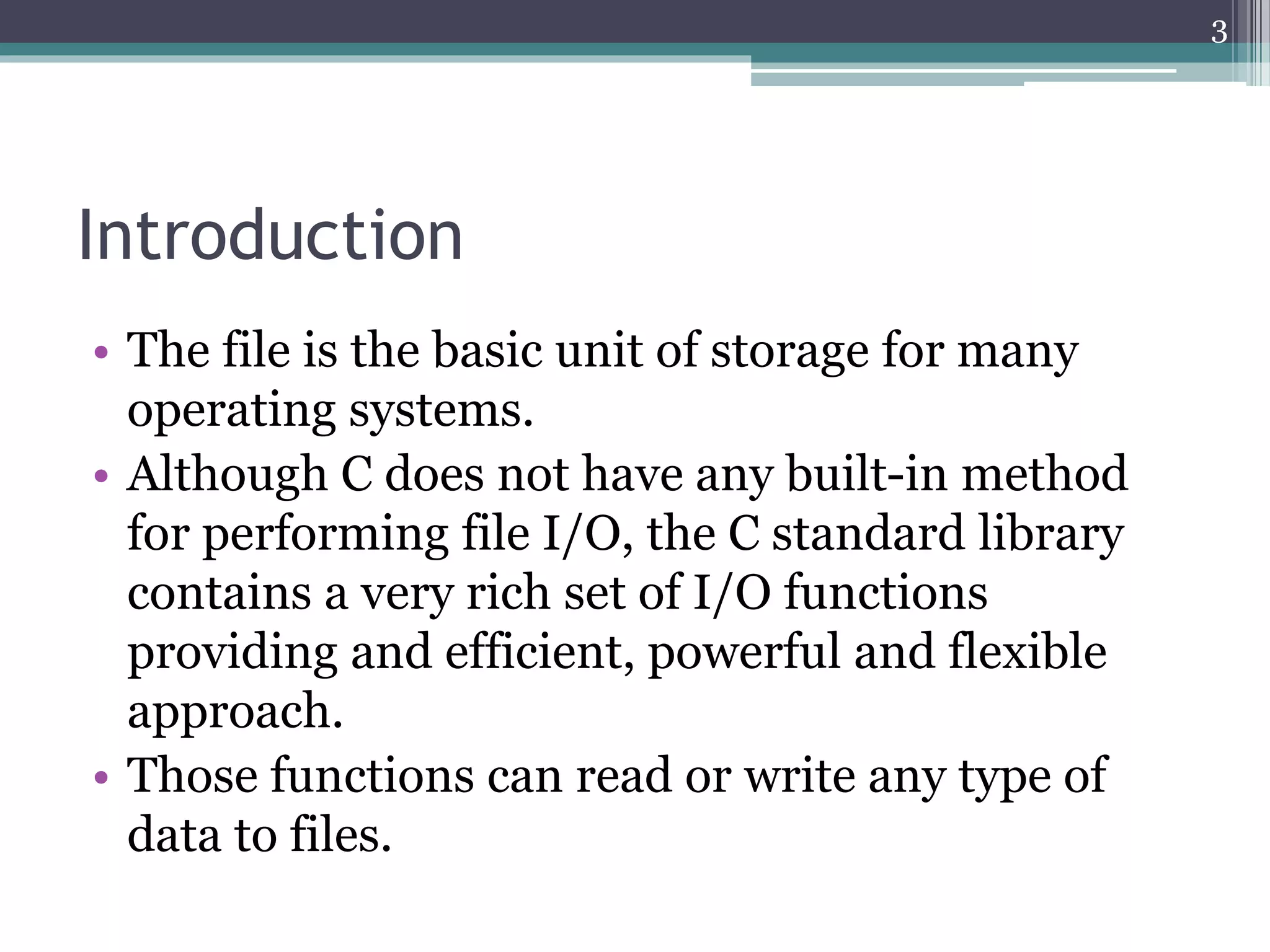 COM1407: File Processing | PPT