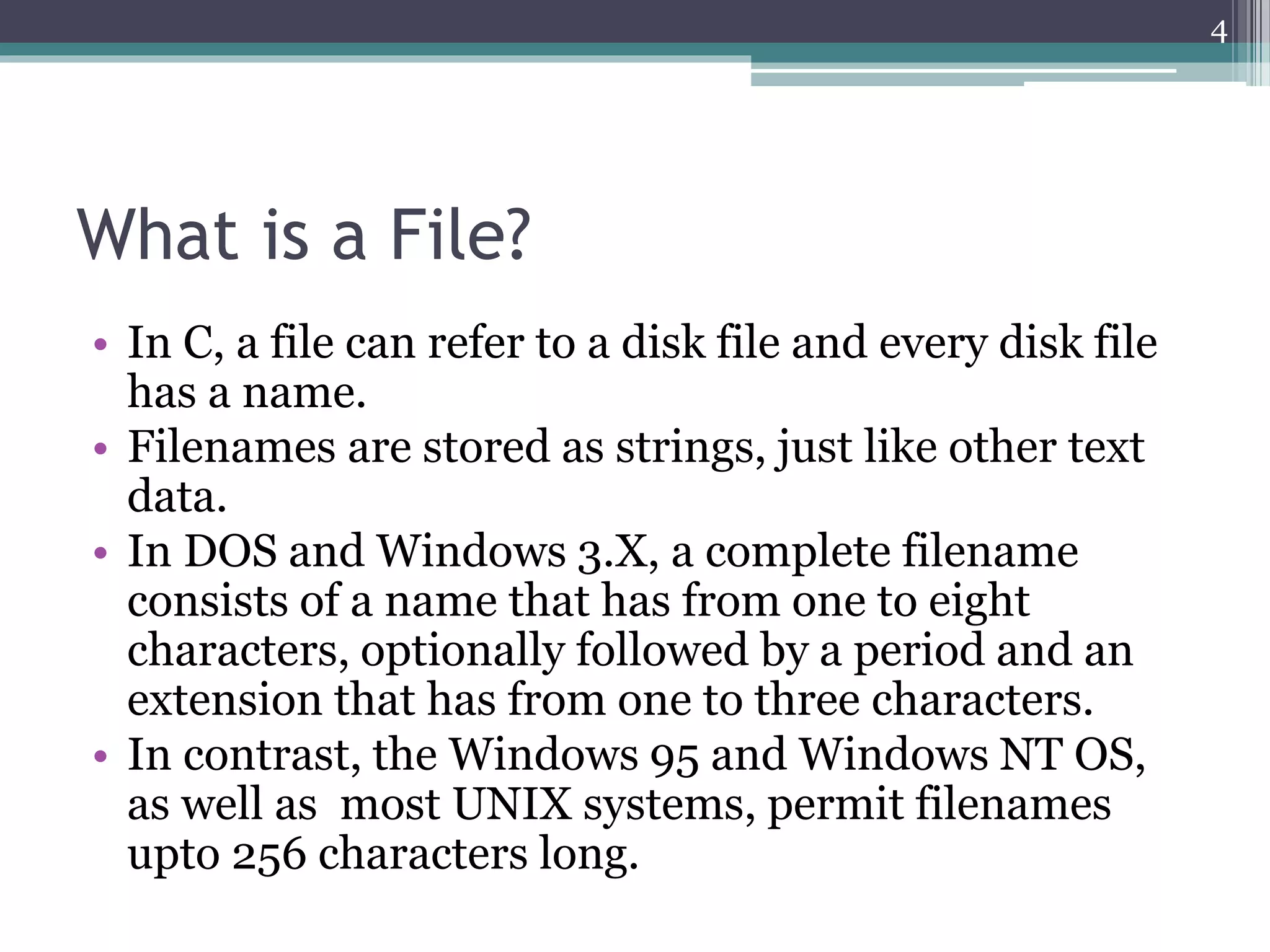 COM1407: File Processing | PPTX