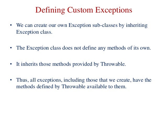 L14 exception handling