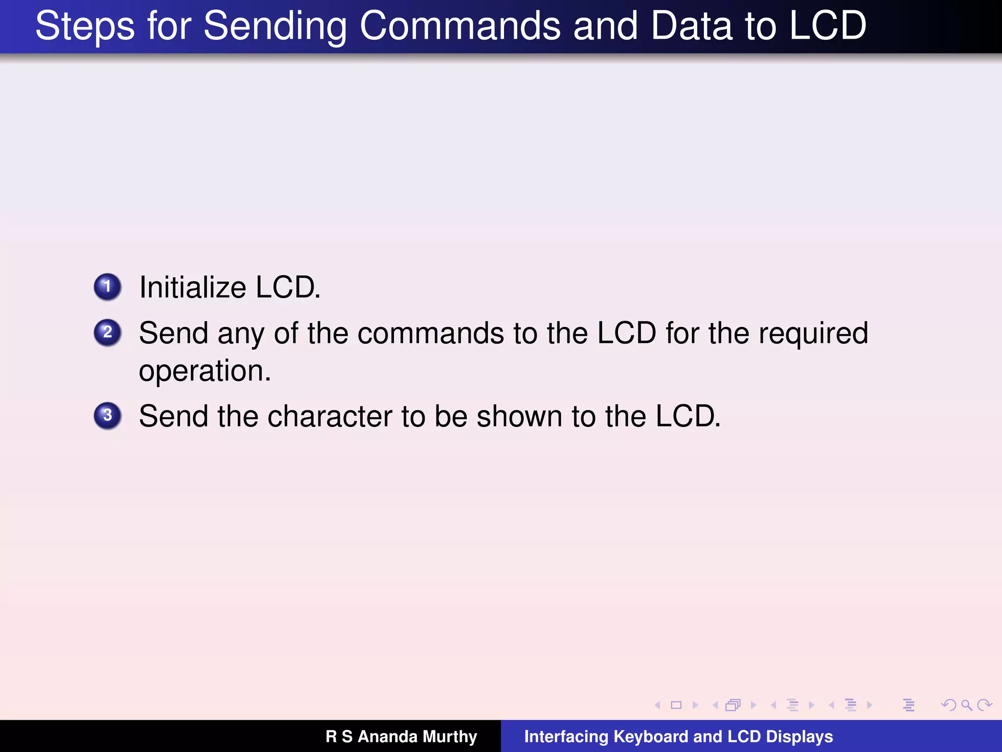 L14 kb-lcd-interfacing-with-atmega328 p | PDF | Computer Peripherals | Computing