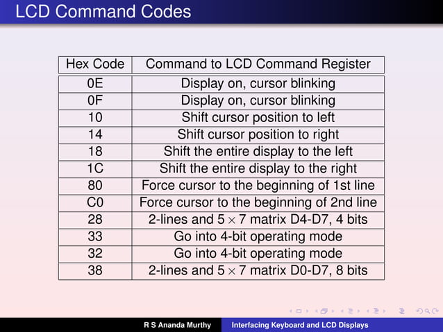 L14 kb-lcd-interfacing-with-atmega328 p | PDF | Computer Peripherals | Computing