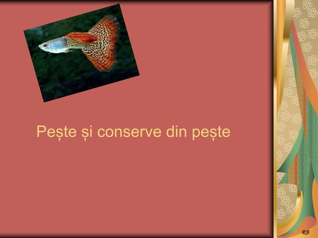 Peste si conserve din peste | PPT