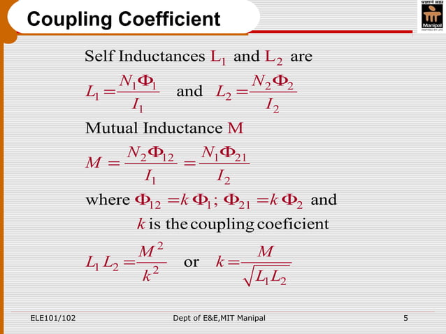 L14 self and mutual inductance | PPT | Physics | Science
