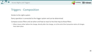 L14: Access Rights and Triggers | PPT