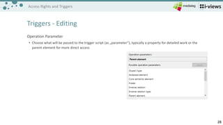 L14: Access Rights and Triggers | PPT