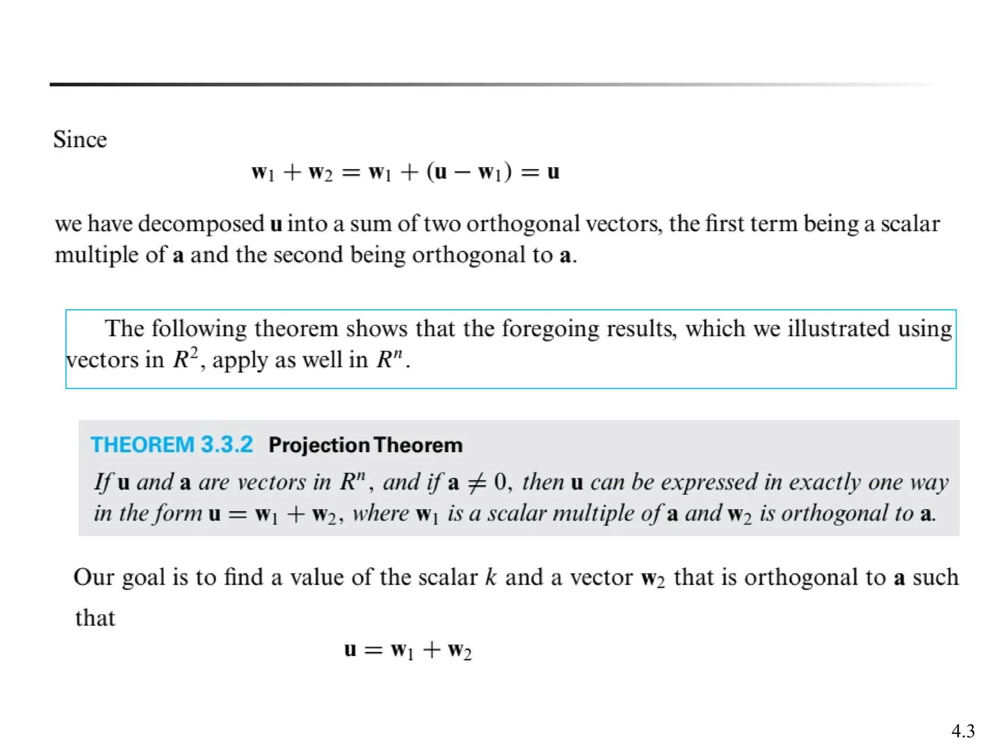 L14 Projection and Gram Schmidt applied Mathematics | PPTX