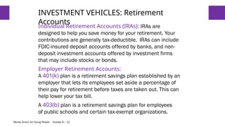 Money Smart for Young People - Fundamentals | PPTX